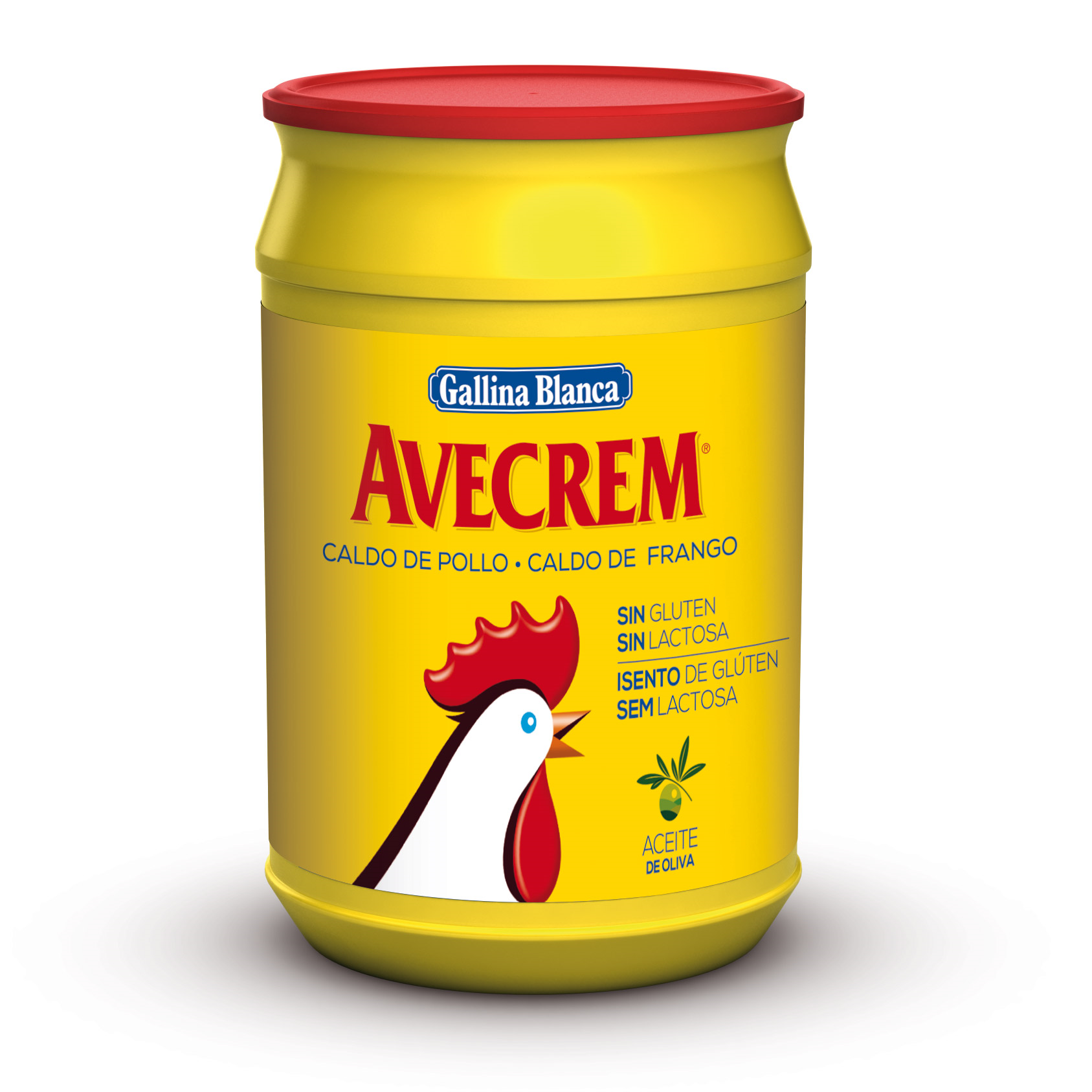Avecrem de pollo, sin gluten ni lactosa, 1kg | Gallina Blanca - FoodService