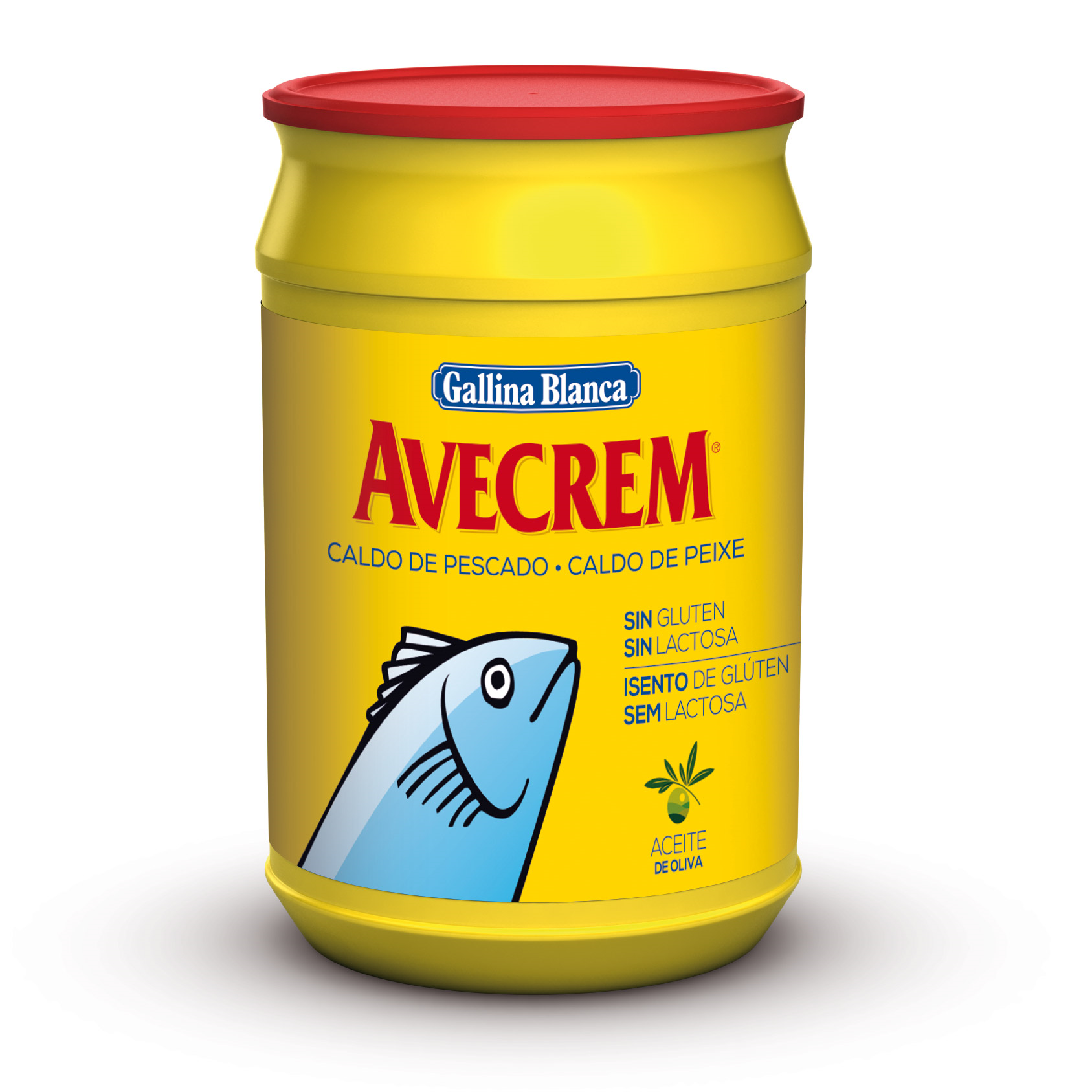 Avecrem de pescado, sin gluten ni lactosa, 1kg | Gallina Blanca ...